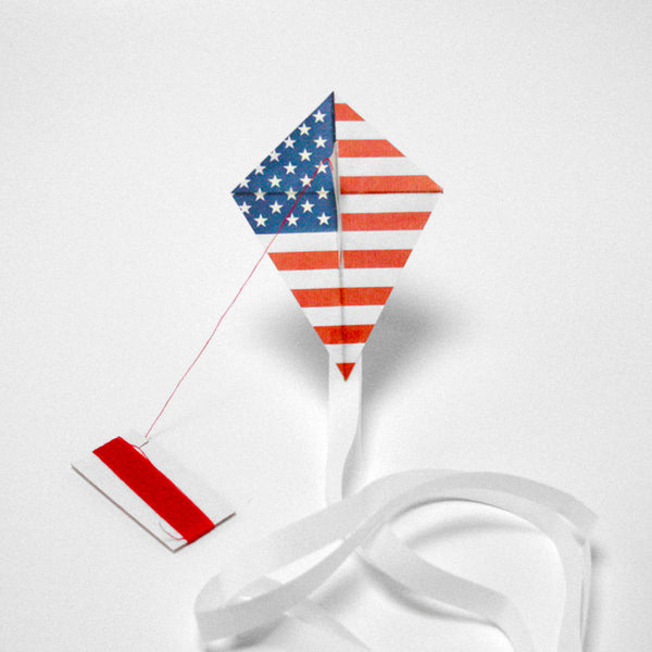 USA flag kite – WORLD smallest KITE / kitecompany.com